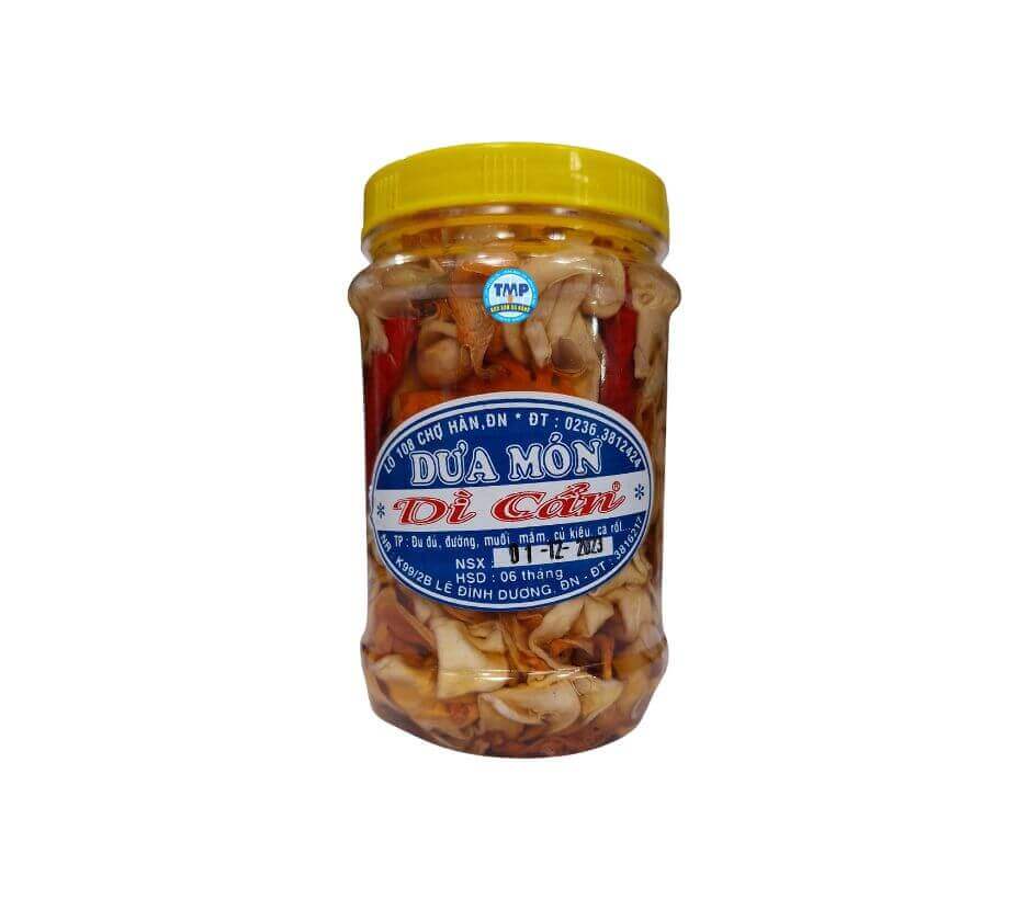 dưa món - Mắm nêm dì Cẩn